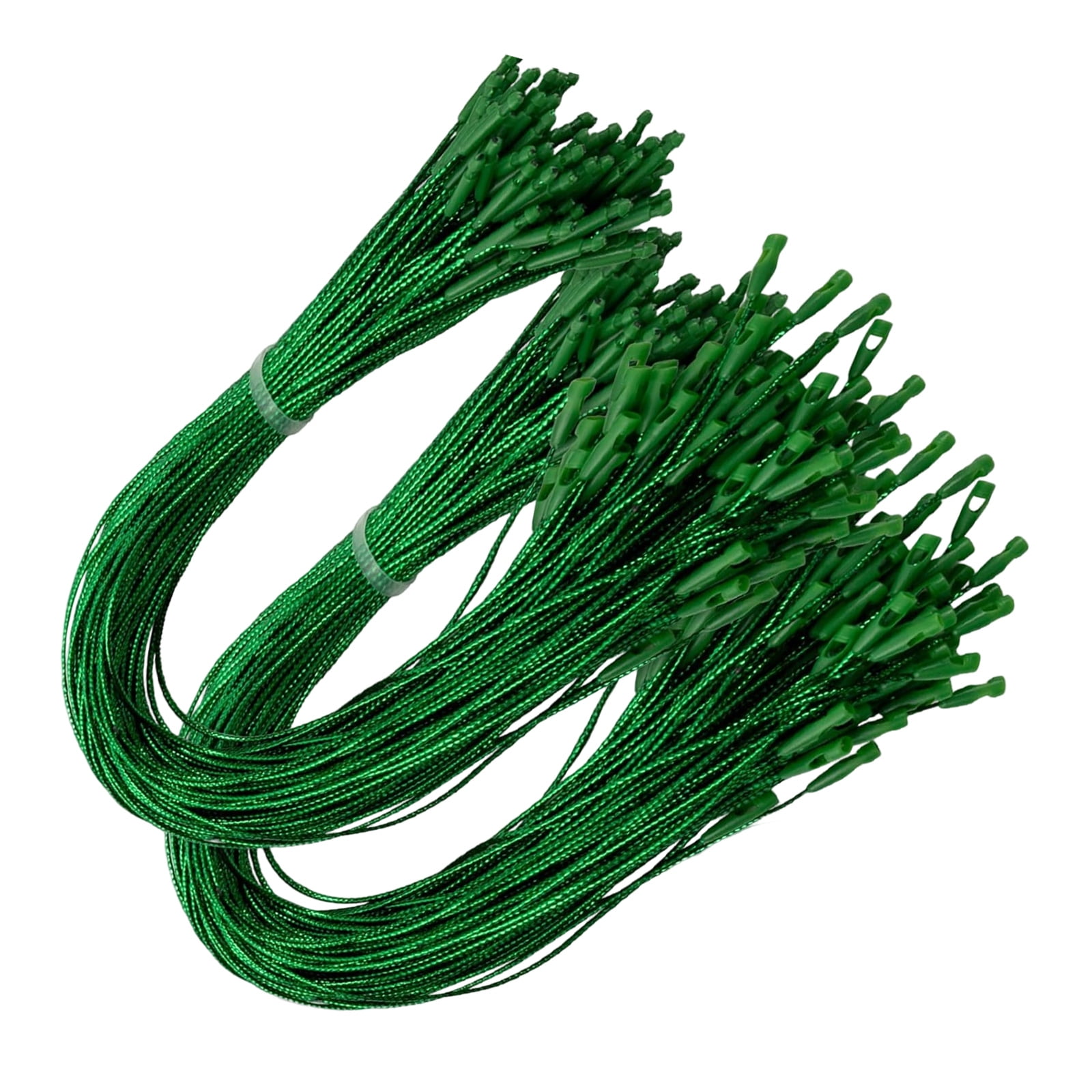 200Pcs Ornament Hook Christmas Pendants Hangers with Clip Locking Rope ...