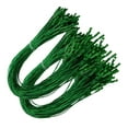 200Pcs Ornament Hook Christmas Pendants Hangers with Clip Locking Rope ...