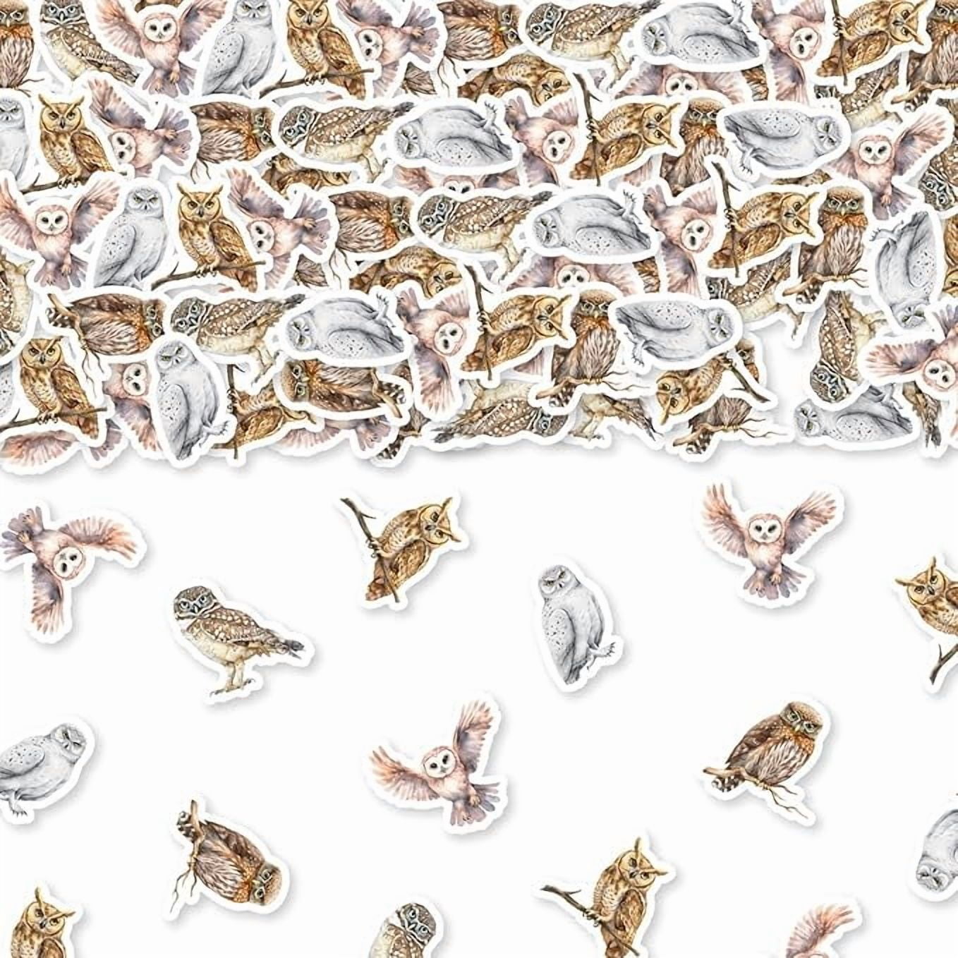 200Pcs Owl Confetti Owl Party Decorations Rustic Owl Table Scatters ...