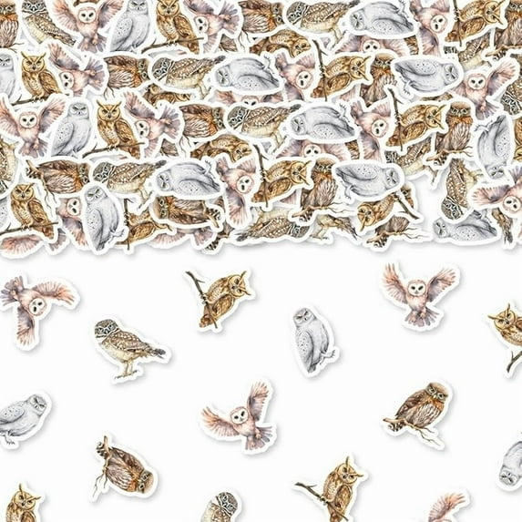 200Pcs Owl Confetti Owl Party Decorations Rustic Owl Table Scatters ...