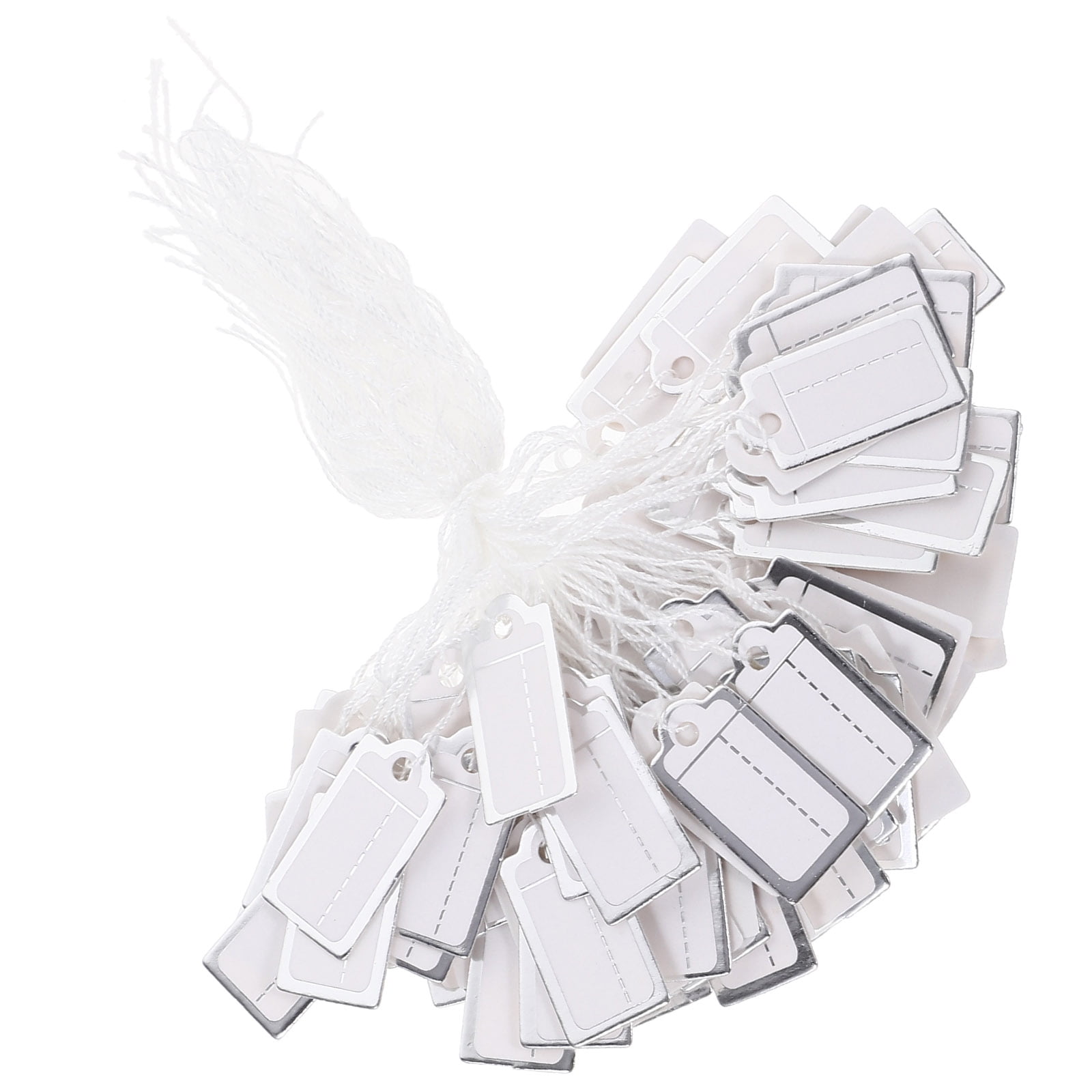 200Pcs Paper Price Tags Jewelry Tags with String Jewelry Sale Tags ...