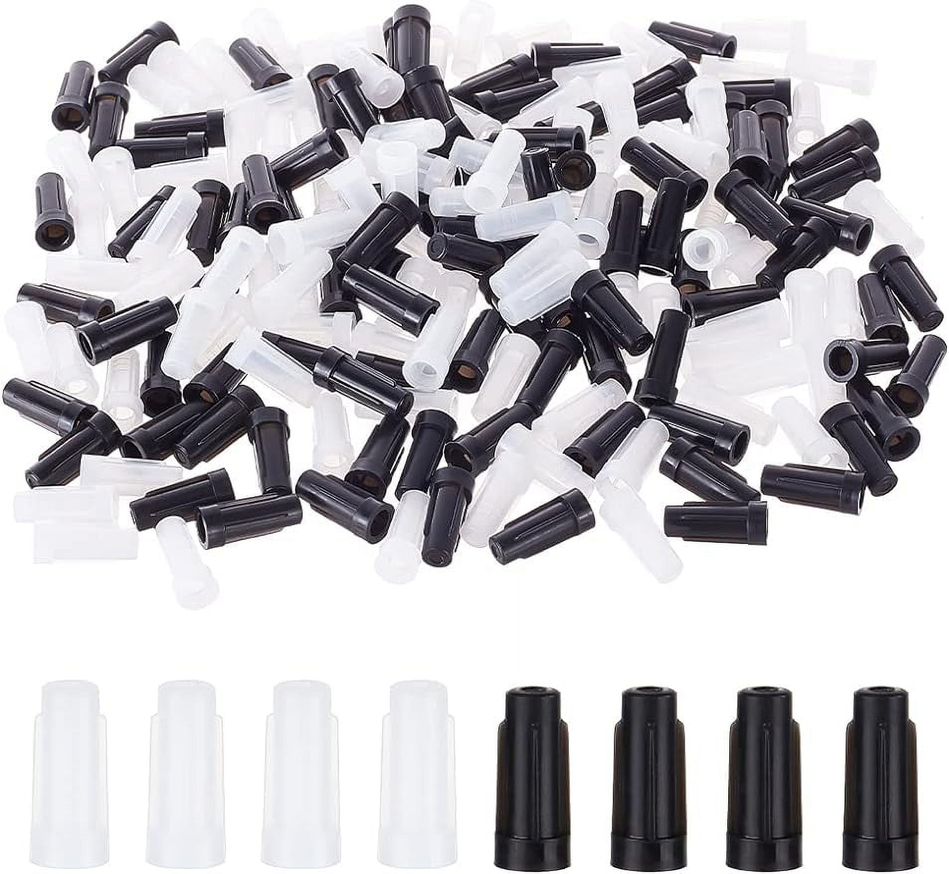 200Pcs Plastic Luer Lock Tip Caps Dispensing Needle Tip Cap for ...
