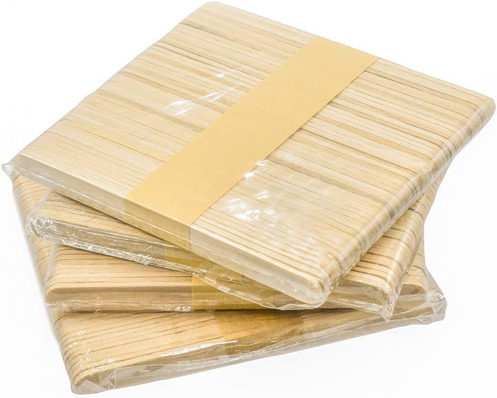 200pcs Popsicle Sticks Craft Sticks45 Inch Natural Wooden Food Grade
