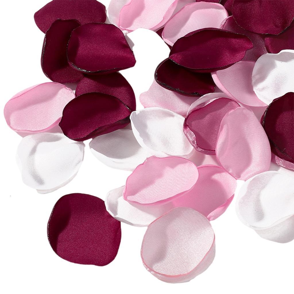 200Pcs Realistic Simulated Silk Fabric Rose Petal Artificial Fabric ...
