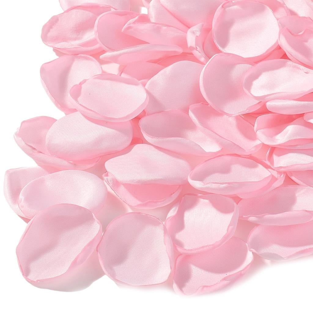 200Pcs Realistic Simulated Silk Fabric Rose Petal Artificial Fabric ...