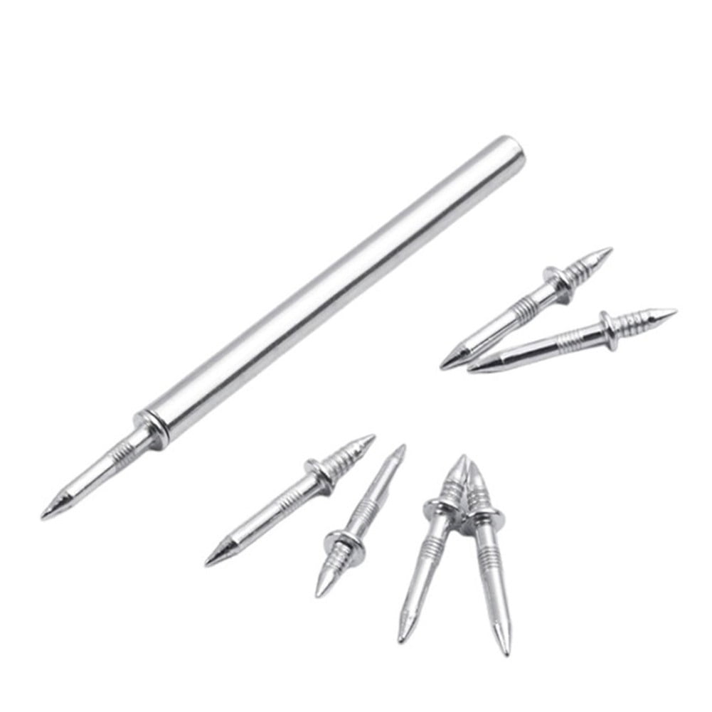 200Pcs Seamless Nail with Double-Headed Base Thread for Concrete ...