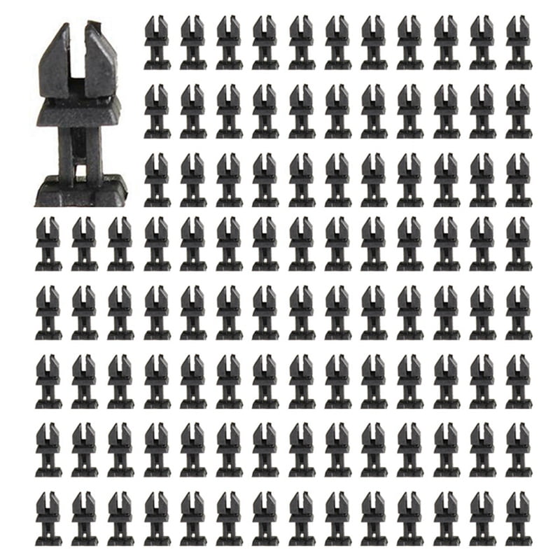 200Pcs/Set Door Plastic Panel Clip Push Retainer Body Panel Clips for ...