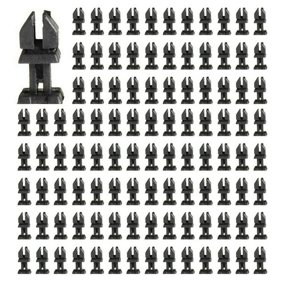 200Pcs/Set Door Plastic Panel Clip Push Retainer Body Panel Clips for ...