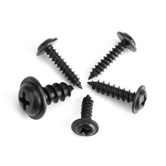 200Pcs Stainless Steel Self-tapping Screws Round Head Screw Assortment ...