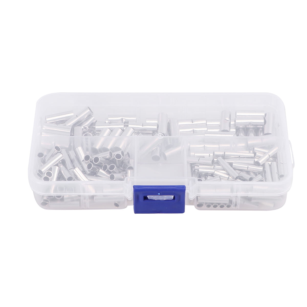 200 Pieces Non-Insulated Connectors Terminal Gauge Wire Cable Crimp ...