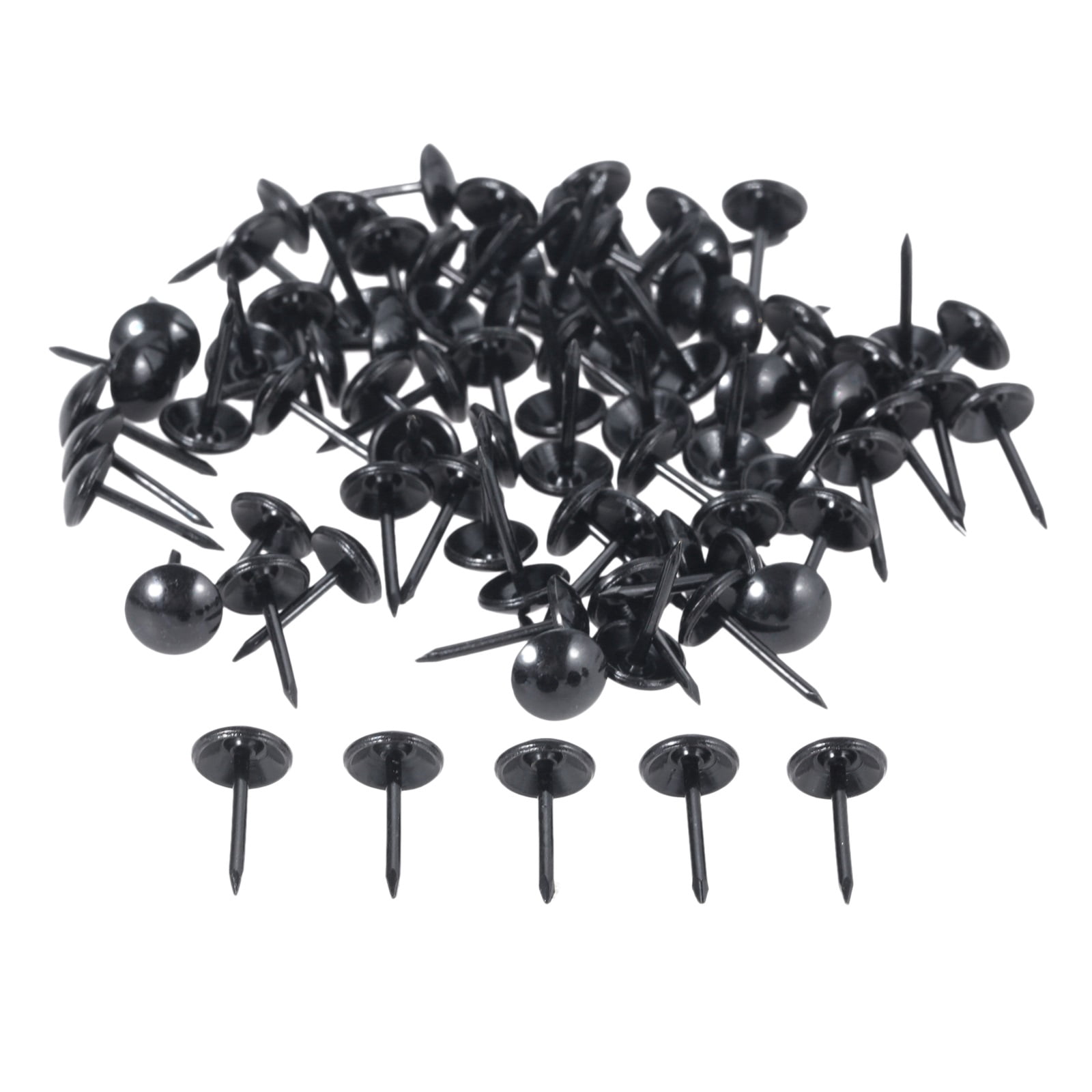 200Pcs Upholstery Nails Jewelry Case Box Drum Sofa Decorative Tacks ...