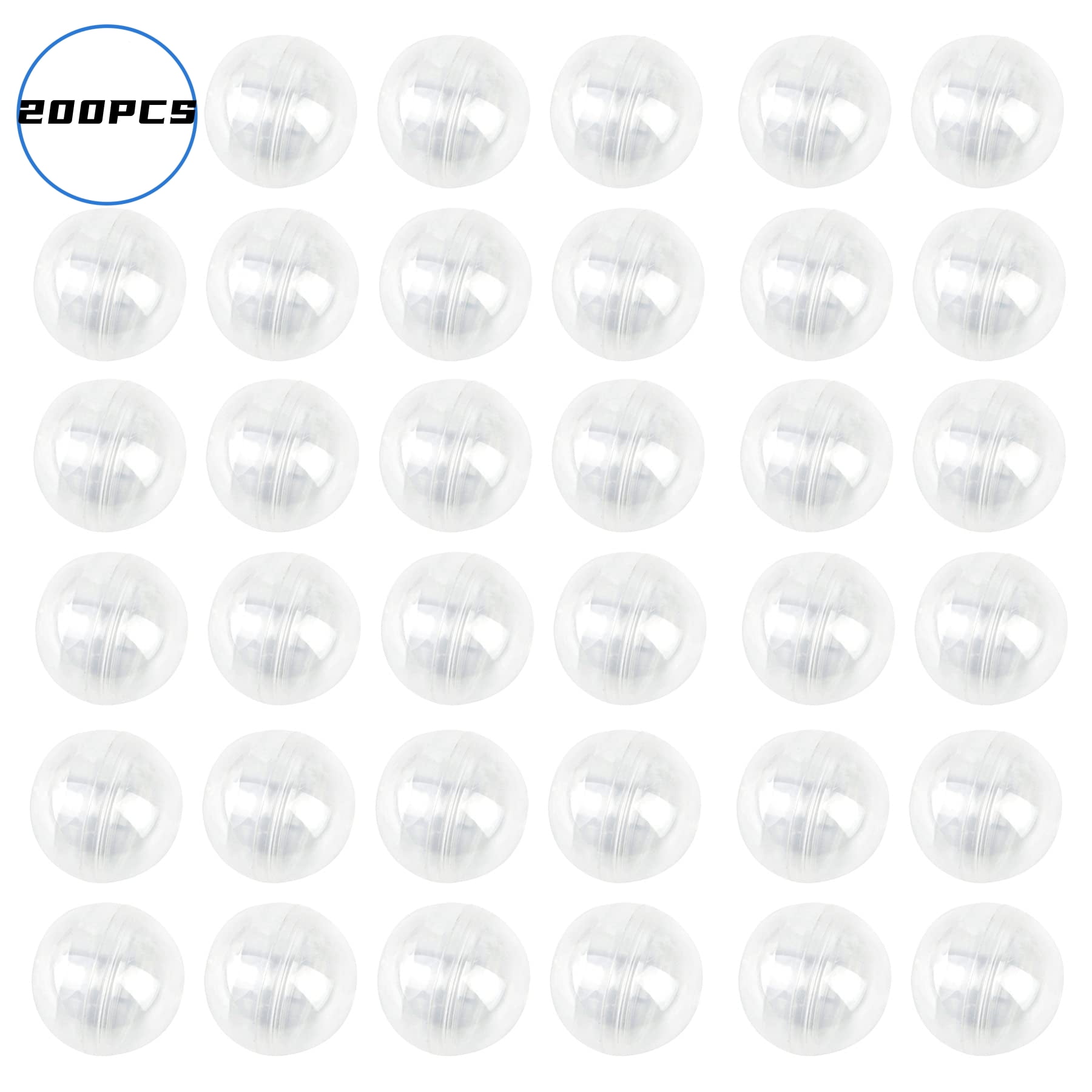 200Pcs Vending Machines Gumball Vending Machine Capsules 1 inch Small ...