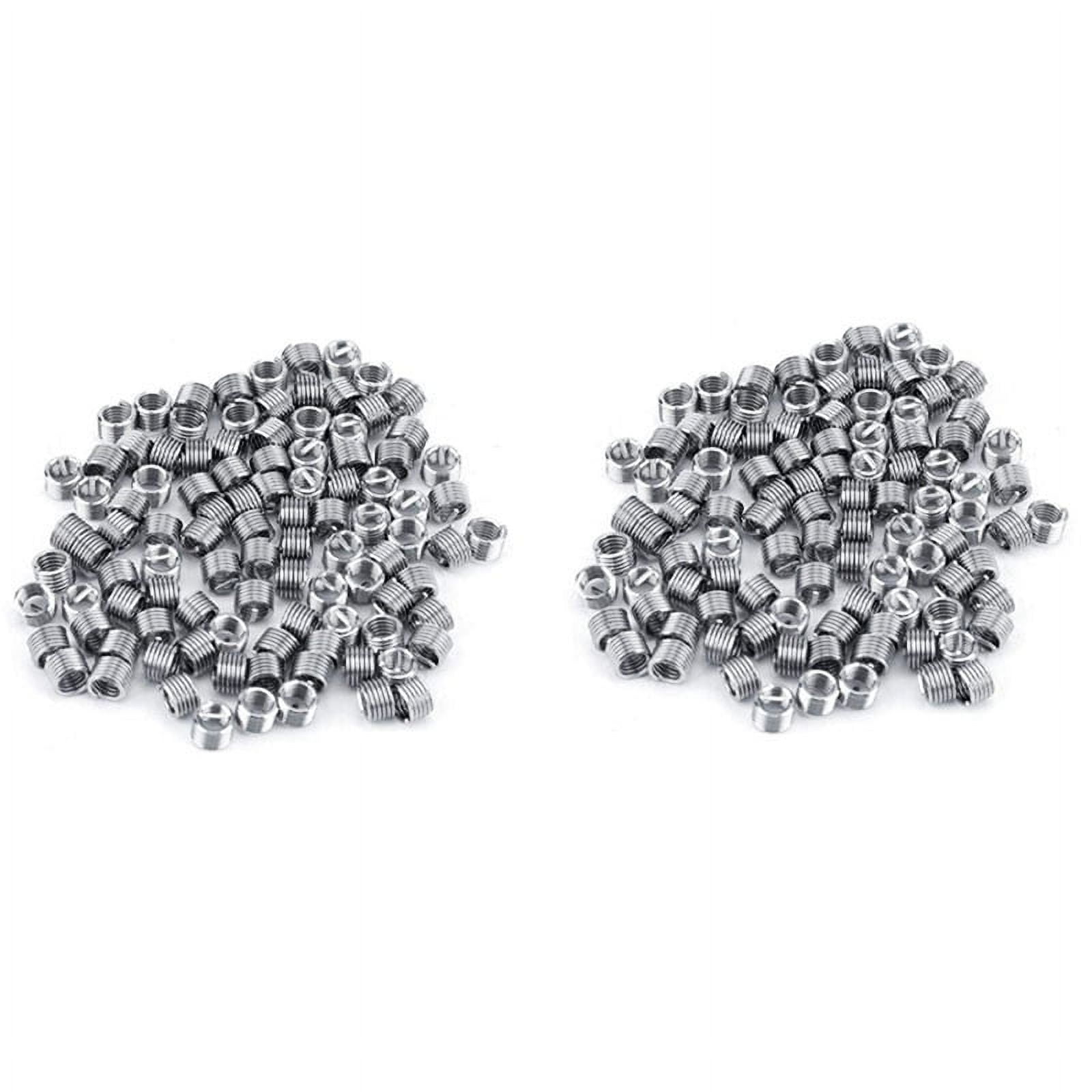 200Pcs Wire Insert Thread, Heli Coil Thread Repair Stainless Steel ...