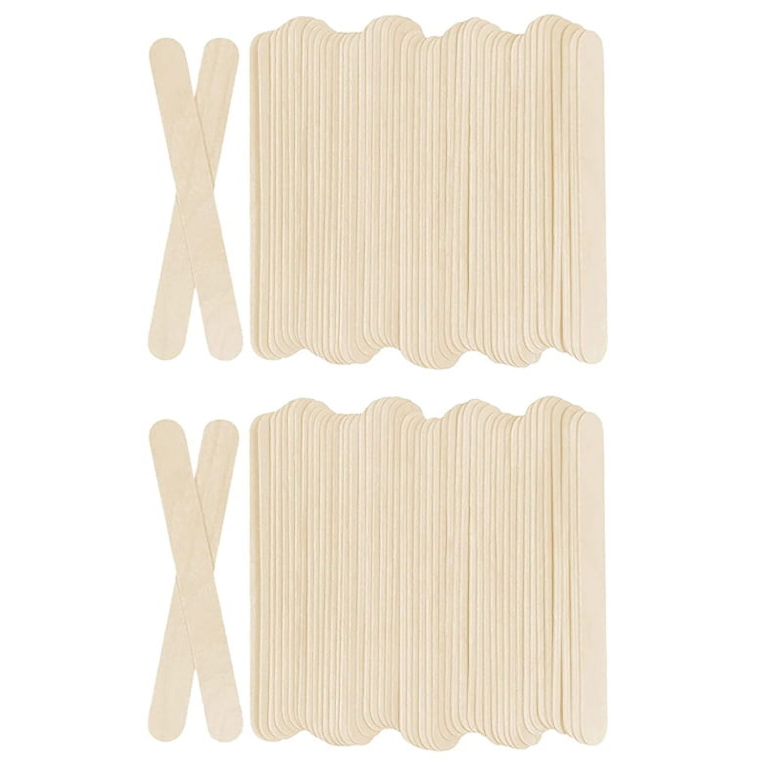 200Pcs Wooden Craft Popsicle Sticks Stick 6inch Long X 3/4inch Wide ...