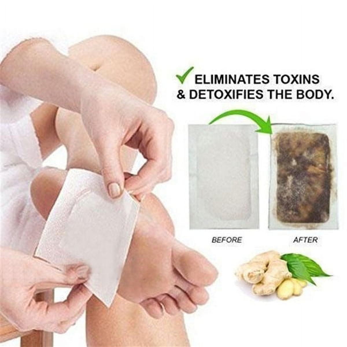 200Pcs Wormwood Foot Patches Foot Stickers Health care - Walmart.com