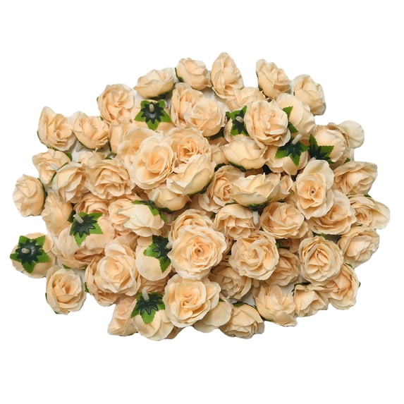200Pieces Artificial Rose Head Small Rose Flower Head For Wedding ...