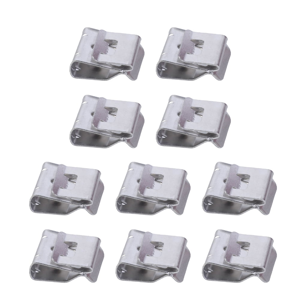 200Pieces Sturdy Stainlesses Steel Cable Clamps for Boats Trailer ...