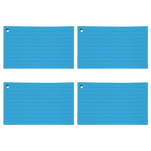200Sheets Colored Notecards with Metal Rings for NoteTaking Journaling ...