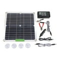 200W 12V Portable Solar Panel Kit Monocrystalline Solar Panel with ...
