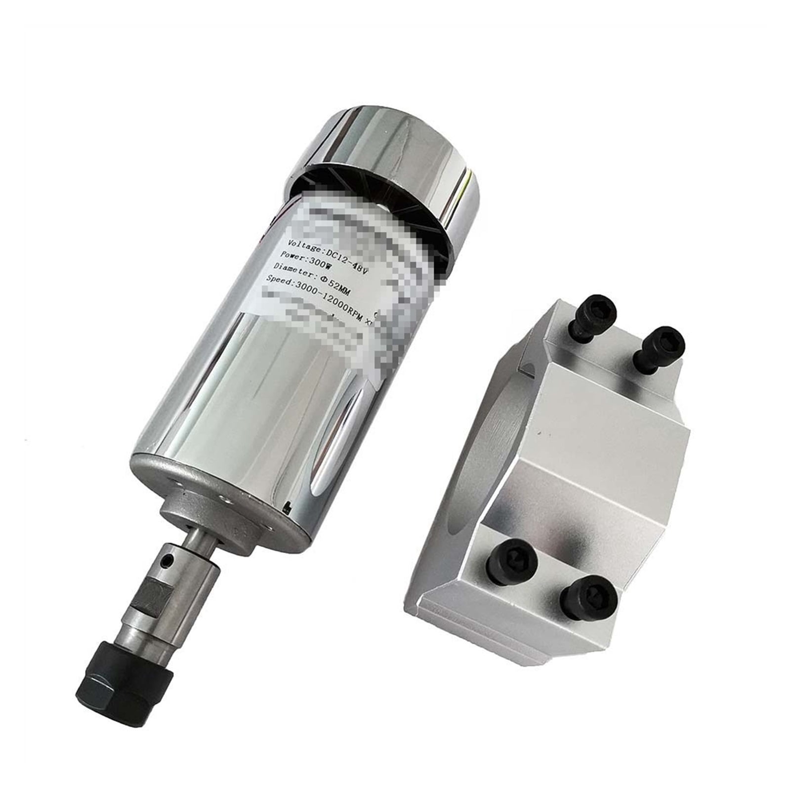200W 300w 400w 500w Spindle Motor 48VDC ER11 ER16 Air Cooled Spindle ...