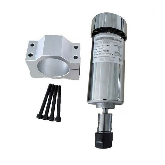 200W 300w 400w 500w Spindle Motor 48VDC ER11 ER16 Air Cooled Spindle ...