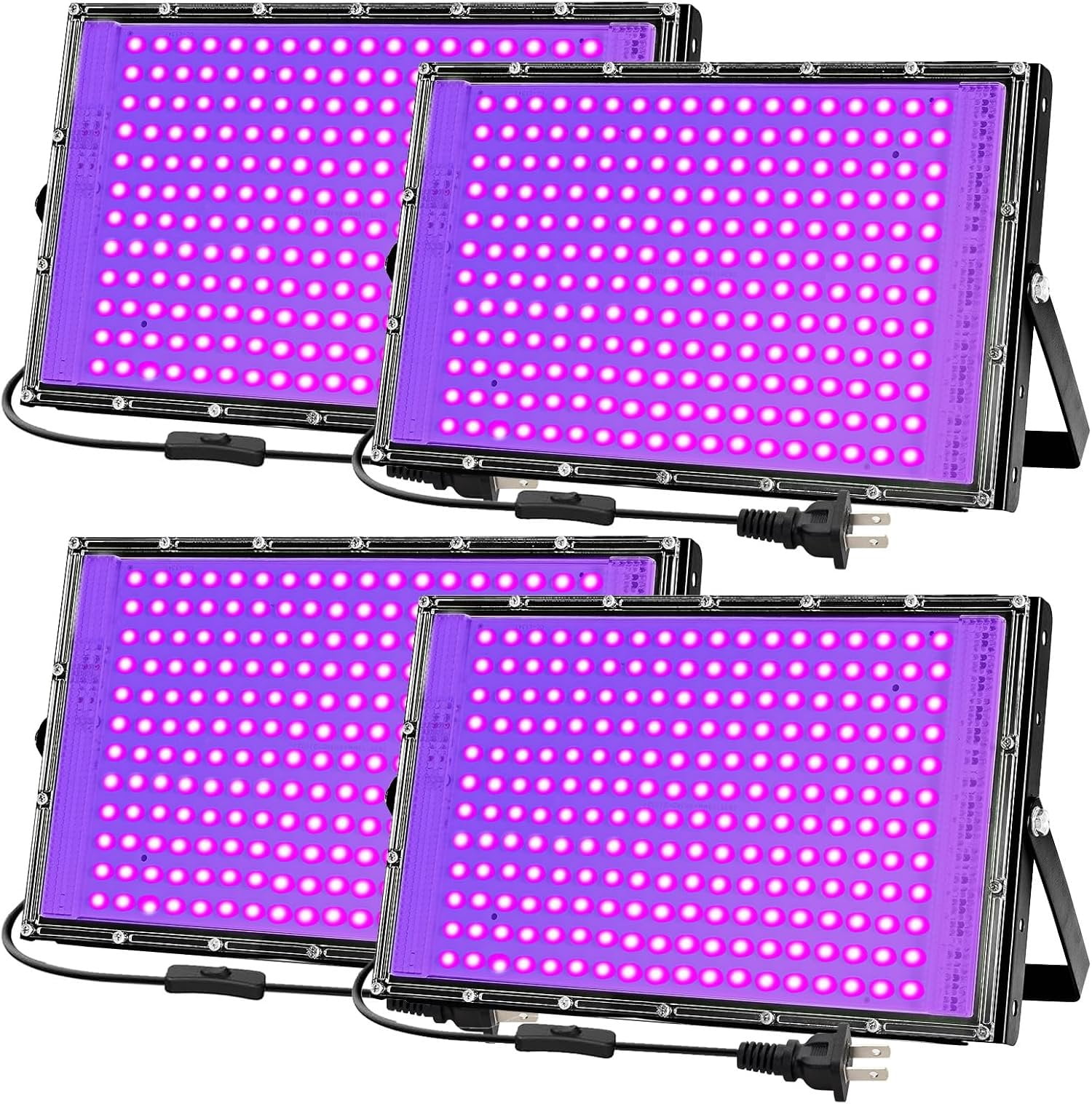 200W Black Lights for Glow Party - Indoor Large High Power Black Light ...