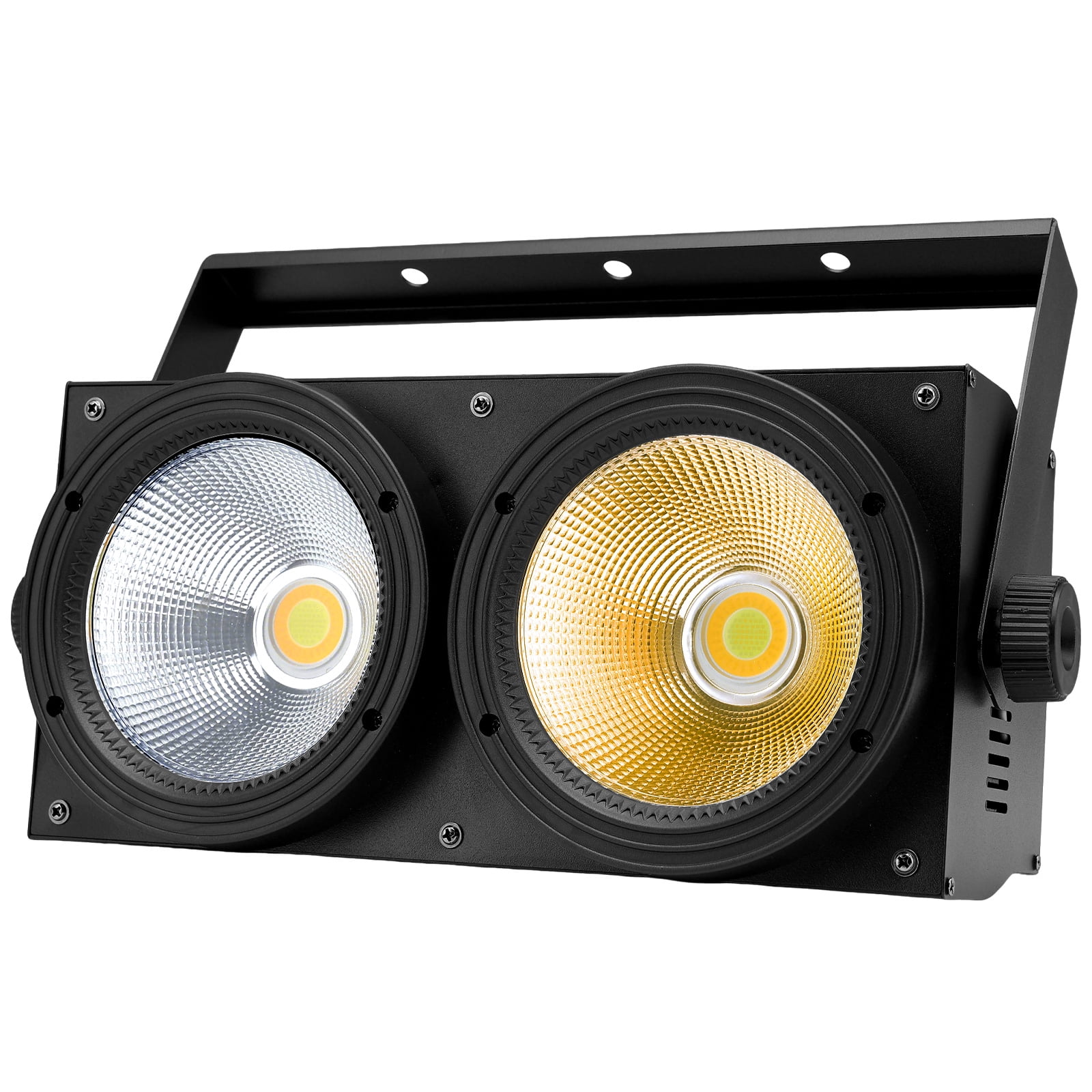 200W Blinder Lights,COB 2-in-1 Warm & Cool Spotlights 90 Beam Angle ...