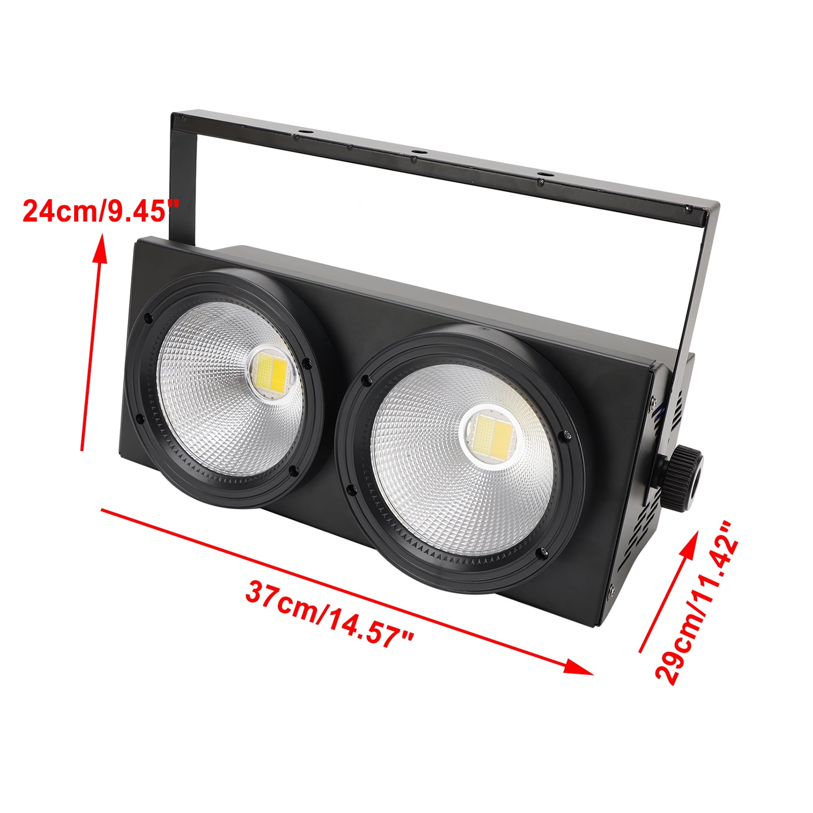 200W COB LED Par Light DMX Stage DJ Disco Audience Blinder Light Warm Cool White - Walmart.com