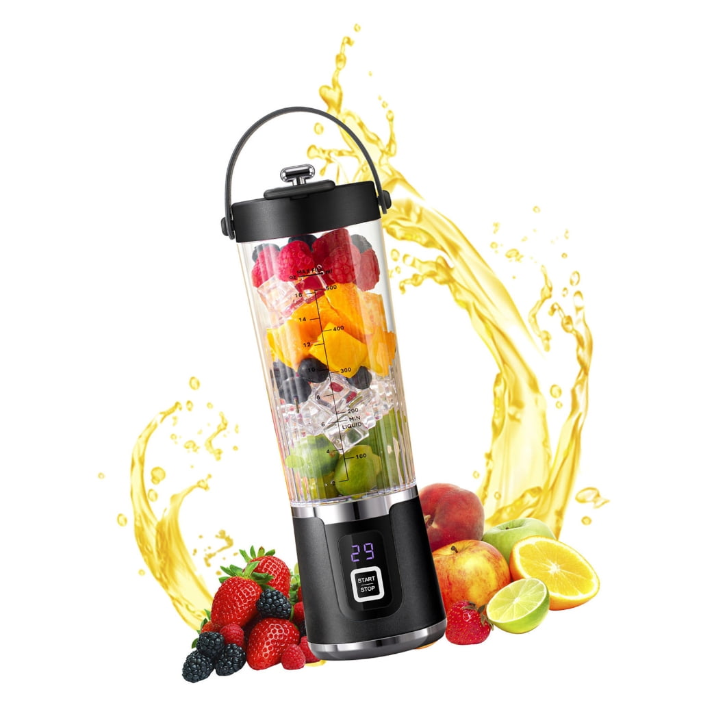 200W Electric Juicer Cup Portable Small Juicer Blending Machine Fruit ...