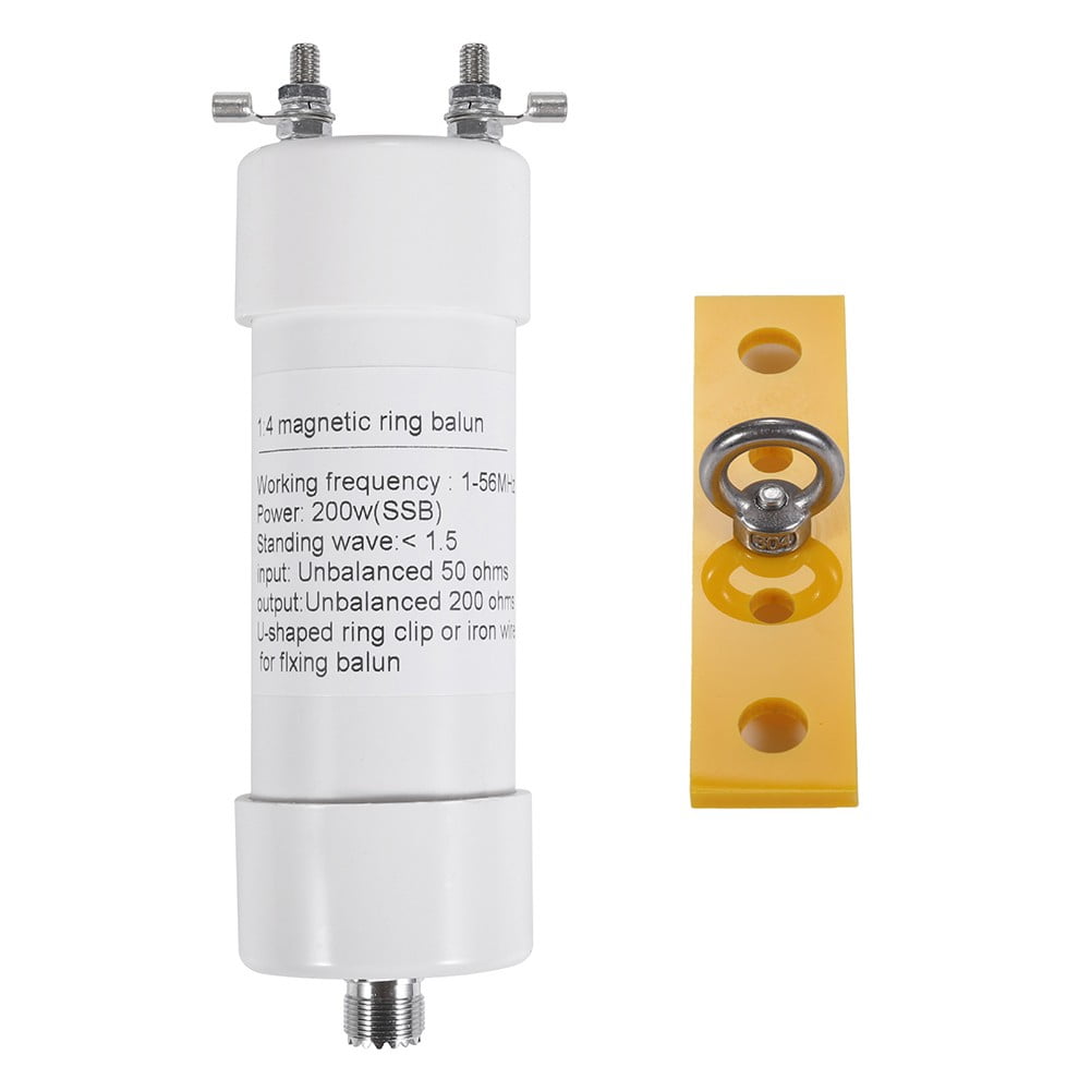 200W High Power 1:4 Balun Antenna Unbalanced To Balanced 50 Ohm To 200 ...