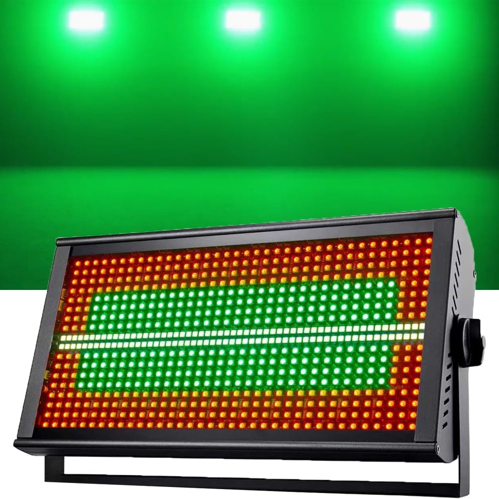 200W LED Strobe Disco Light Wall Wash Flash Effect Light RGB 48+8 ...