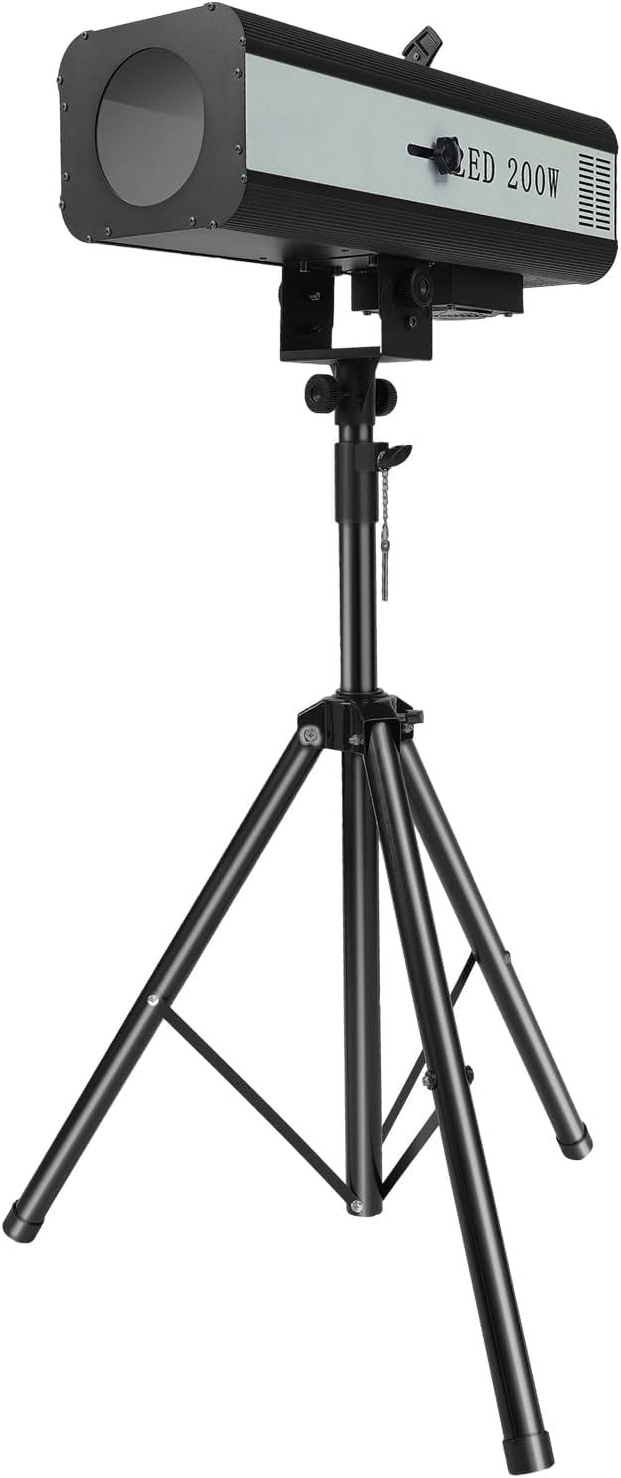 200W Led Follow Stage Spot Light with Adjustable Stand，Manual Control ...