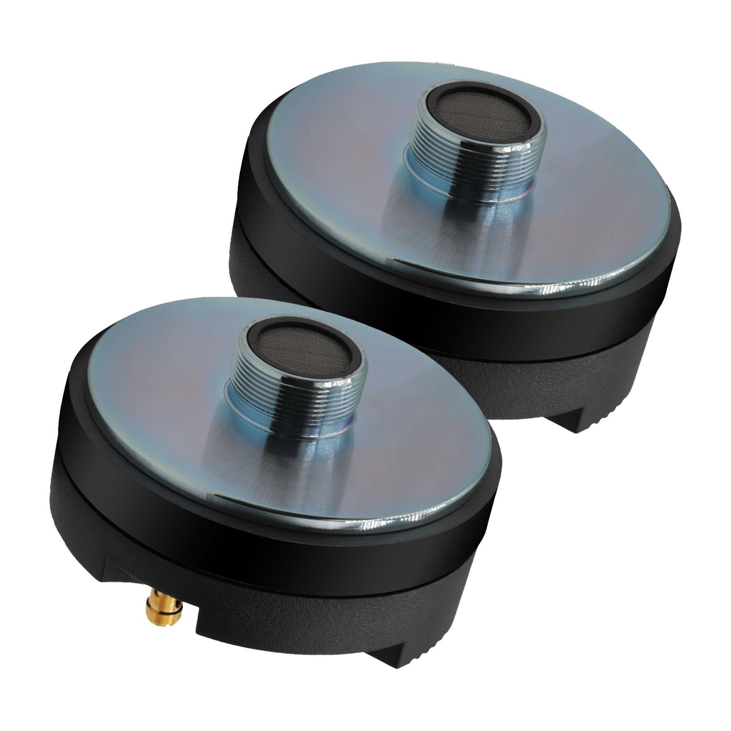 200W Peak Titanium Compression Driver - 1.35" Voice Coil Horn Tweeter w ...