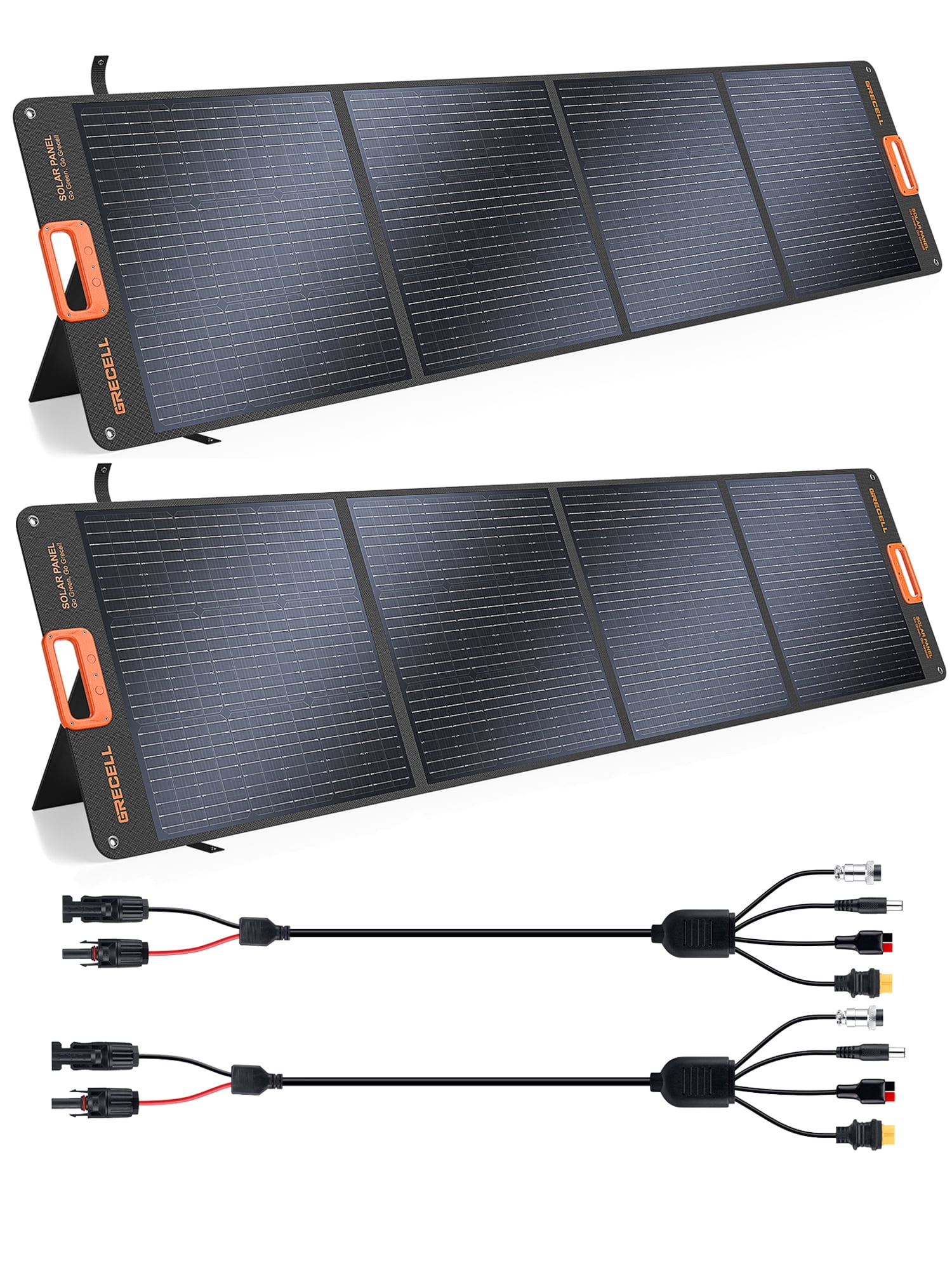 200W Portable Solar Panel Kit for Power Station Foldable Solar Charger ...
