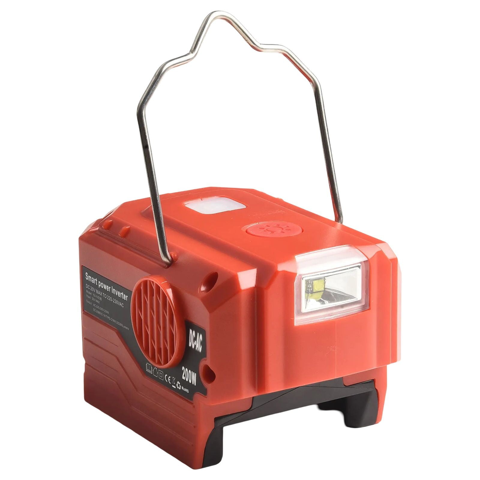 200W Power Inverter Generator For Bosch 18V Battery Adapter Camping ...