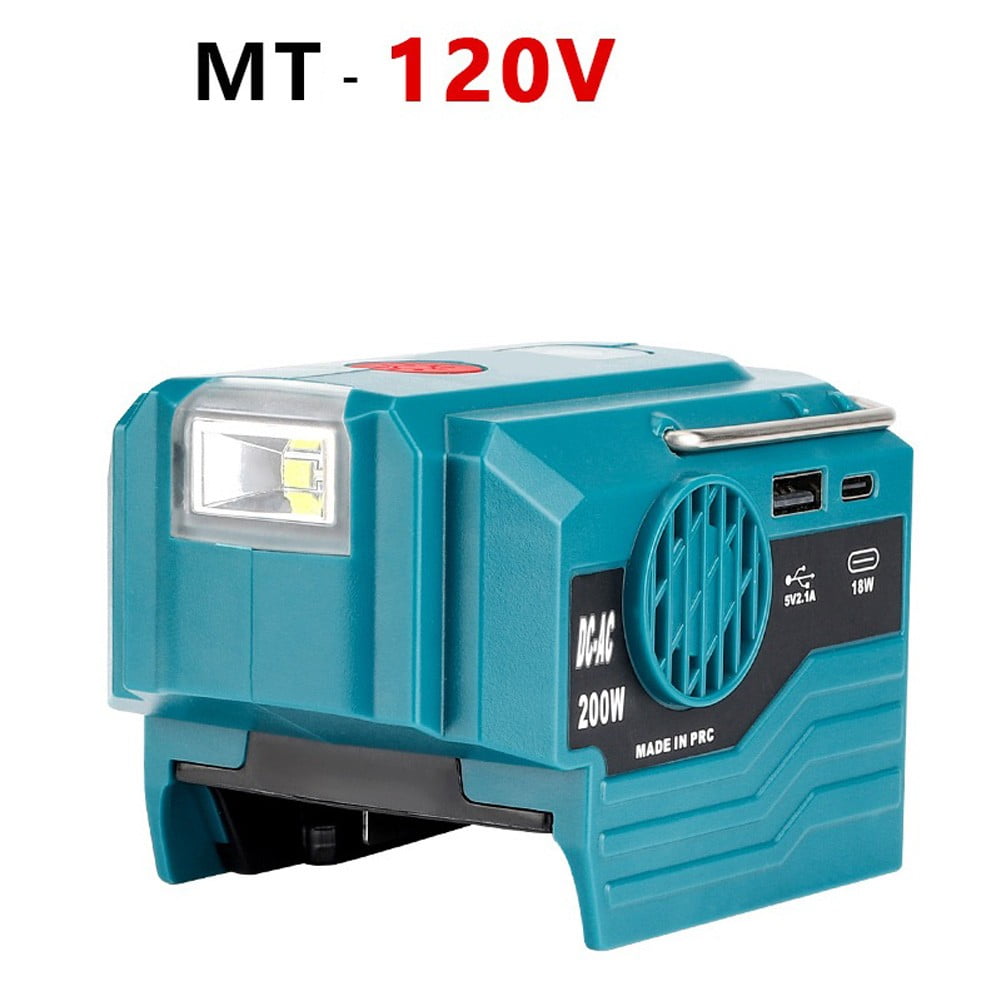 200W Power Inverter Generator For Bosch 18V Battery Adapter Camping ...