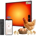 200W Smart Chicken Coop Heater with Thermostat – Check Temperature, APP ...