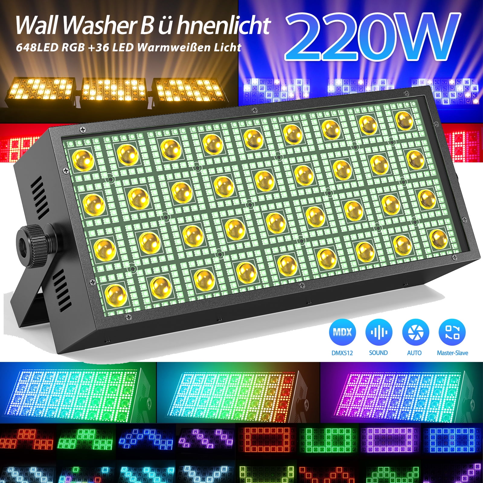 200W Stage Light Moving Head Stage Light ,LED 200W RGB light Bar Warm ...