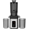 200W Stainless Steel Cold Press Juicer 4.35" Wide Chute Quiet Slow ...