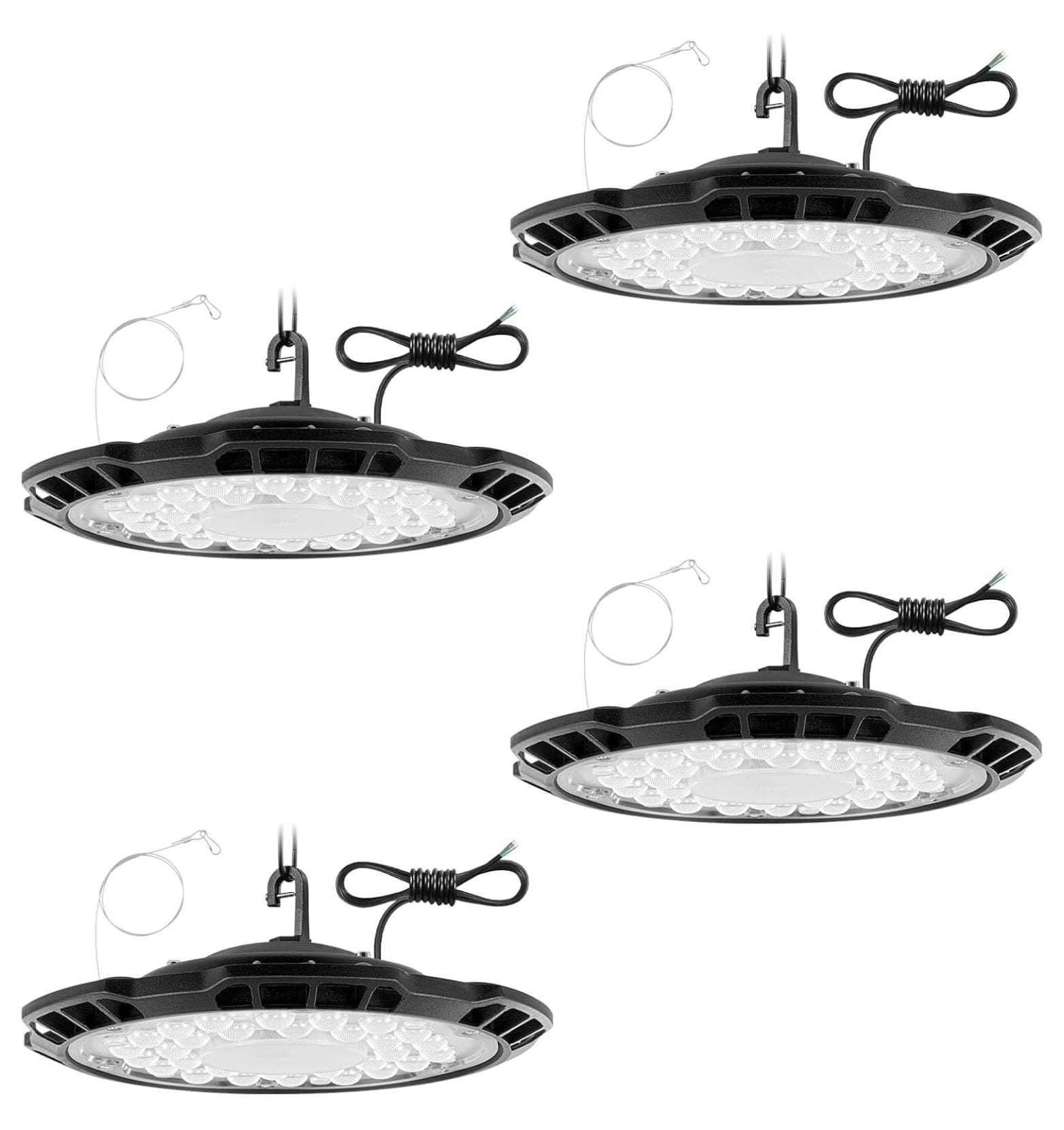 200W UFO LED High Bay Light with Chain -20000LM Ultra Thin 6500K ...