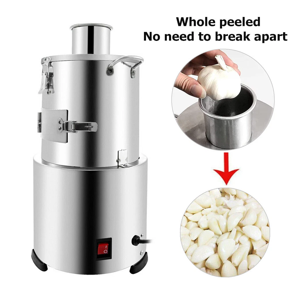 200W Whole Garlic Peeling Machine Stainless Steel 25kg/h Electric ...