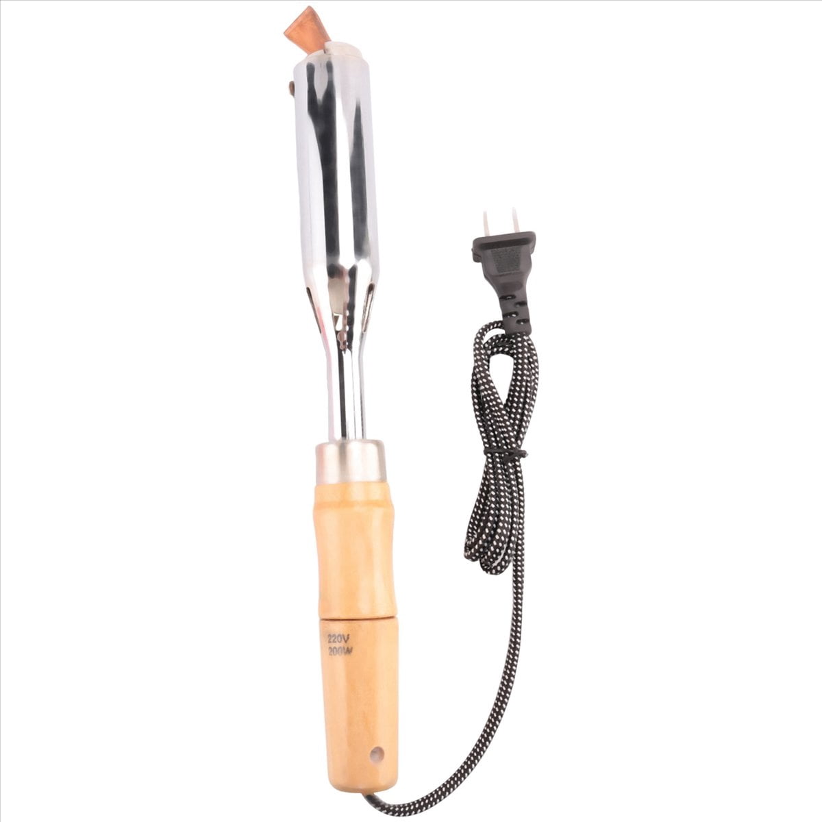 200W insulated wooden handle electric iron high power soldering iron ...