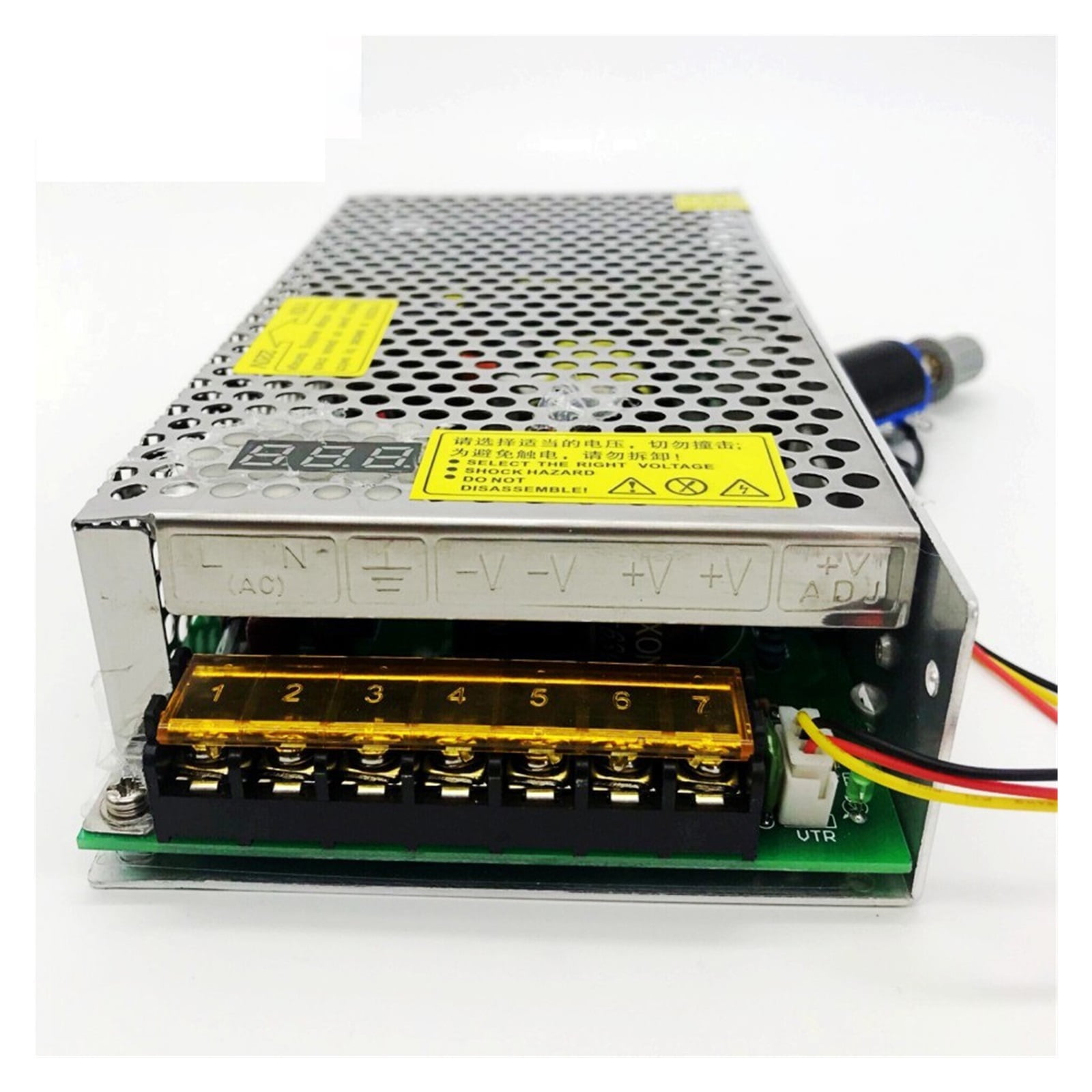 200W240W Switching Power Supply Digital Display 0-5V/0-12V/0-24V/0-36V/0-48V Adjustable DC ...