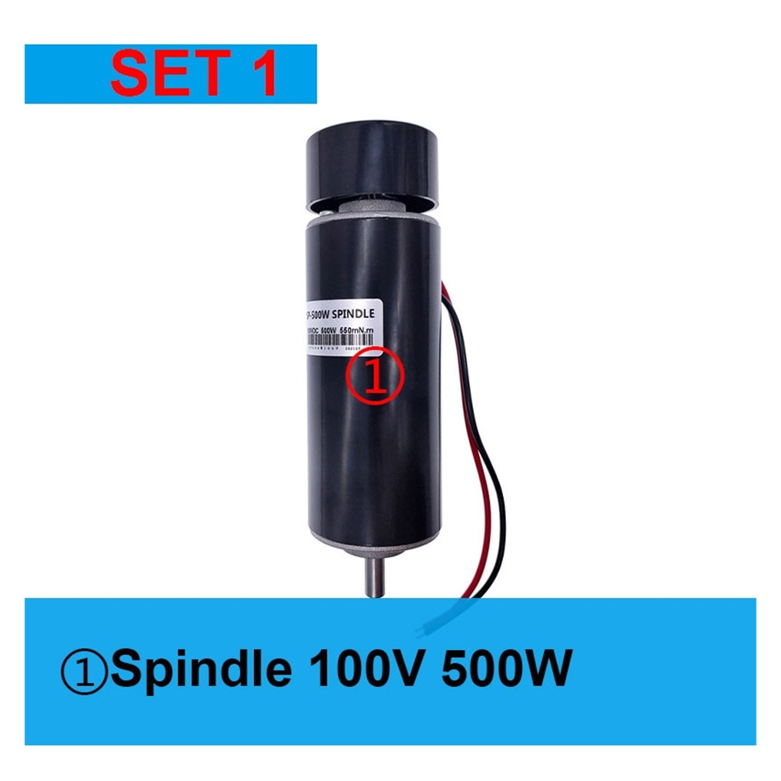 200W500W Spindle Motor 100V + Power Supply Speed Governor ER11-8mm CNC ...