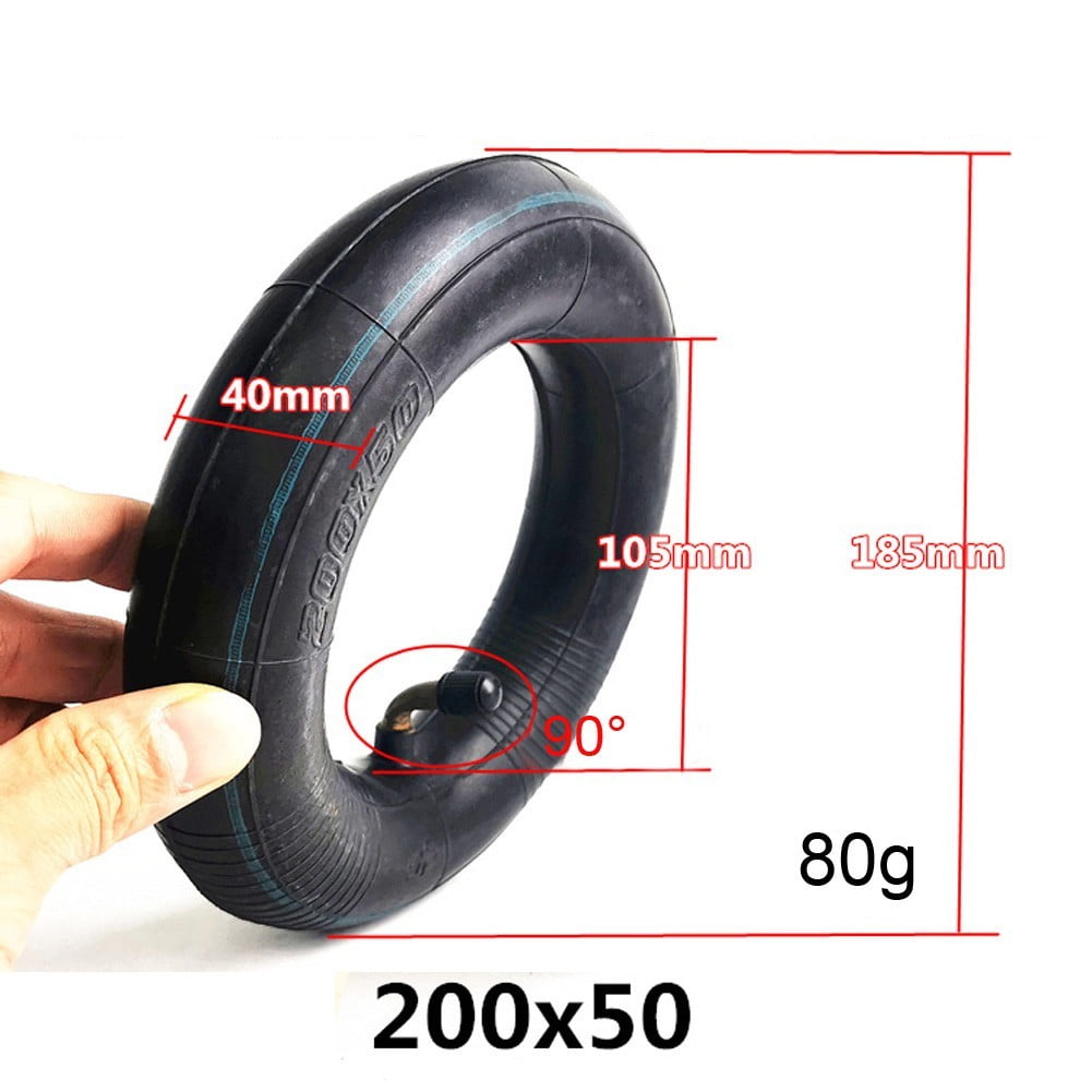 200X50 Thicken Inner Tube Rubber Tire Pneumatic Tire Bent Valve Tube 8 ...
