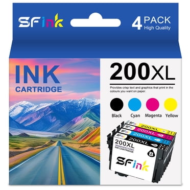 EPSON 232 Claria Ink High Capacity Black Cartridge (T232XL120-S) Works ...