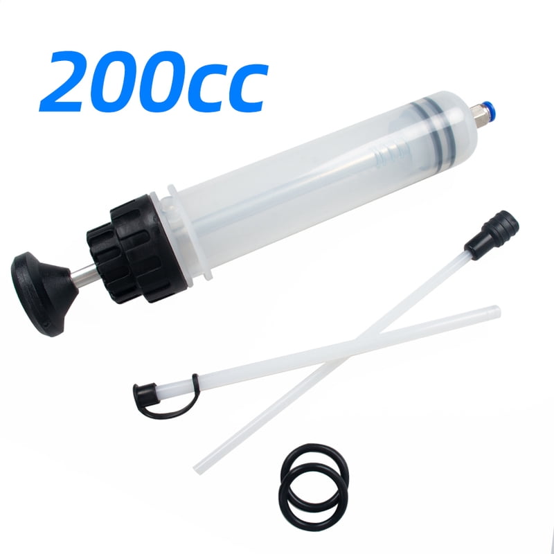 200cc-1.5L OilFluid Extractor Filling Oil Change Syringe Bottle ...