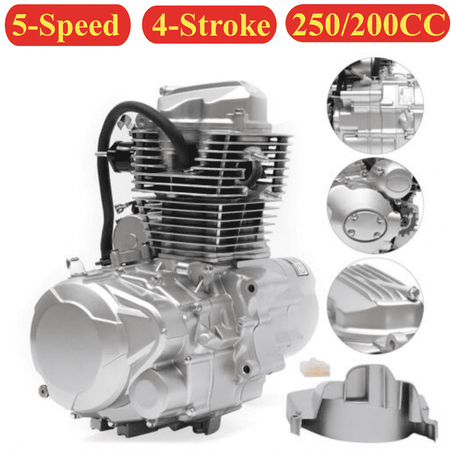 200cc/250CC ATV Engine, CG250 ATV Vertical Engine Motor Single Cylinder with Air Cooled System ...