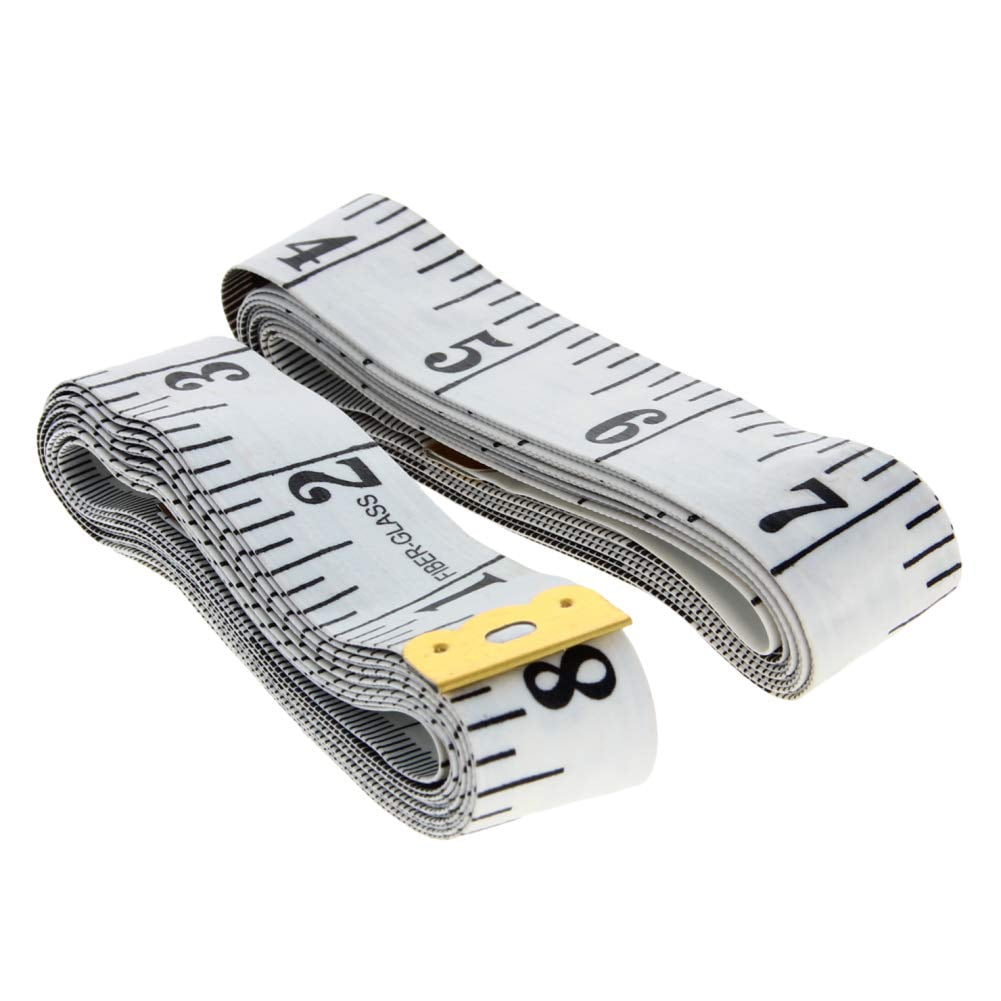 200cm / 79-inch Soft Tape Measure, Double Scale, Fiberglass Tape,Body ...