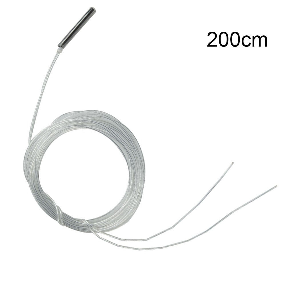 200cm PT100 Temperature Sensor Temperature Probes Waterproof Sensor -20 ...
